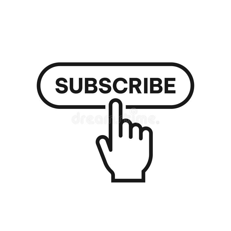 Subscribe Button Round Stock Illustrations – 3,875 Subscribe Button ...
