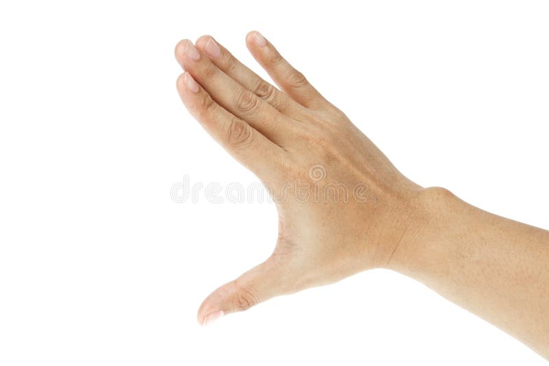 Hand Pressing Touchscreen Button Stock Photo - Image of computer ...