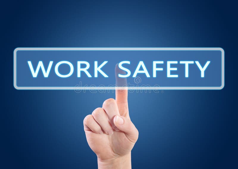 Work Safety text concept stock photo. Image of industrial - 102549734