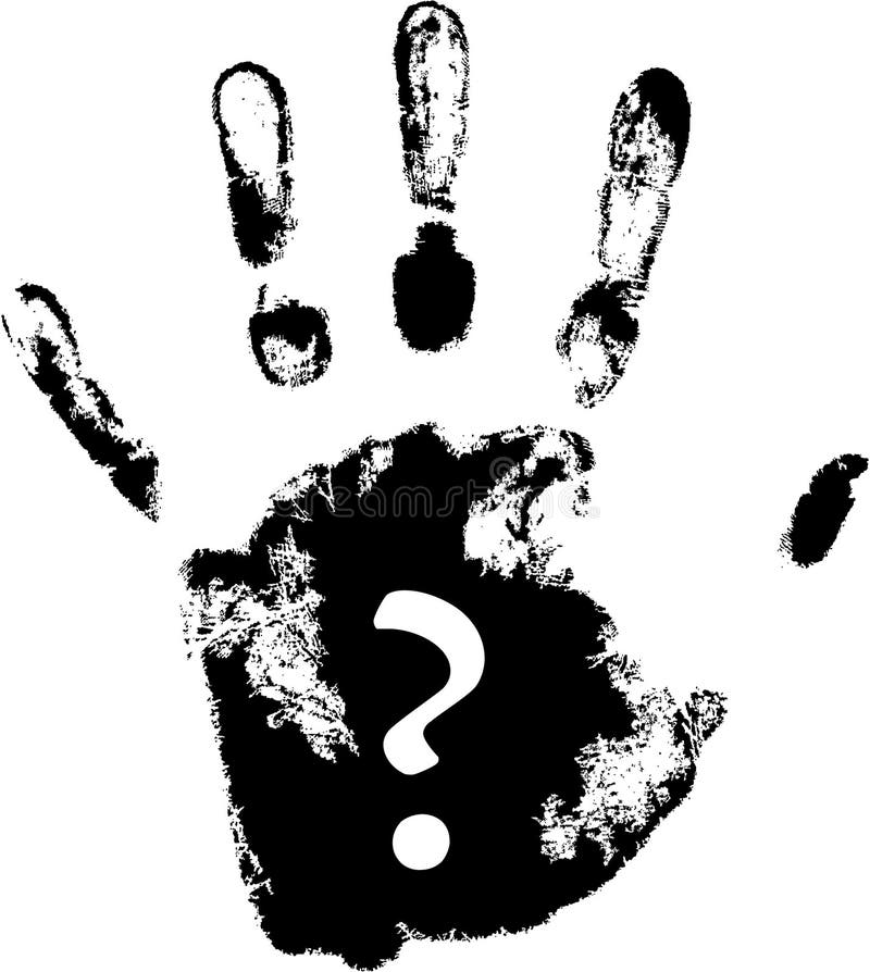 Hand Print Picture. Image: 9784103