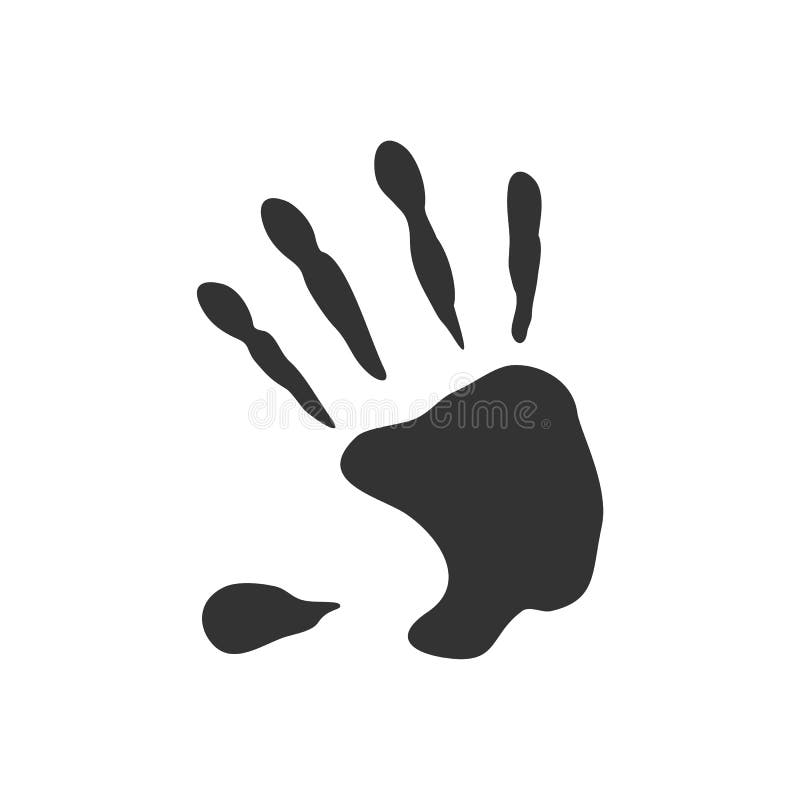 Hand Print Logo Template Illustration Design. Vector EPS 10 Stock ...