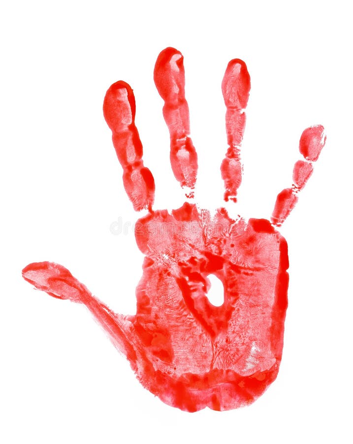 Hand print stock image. Image of handprint, education - 53674595