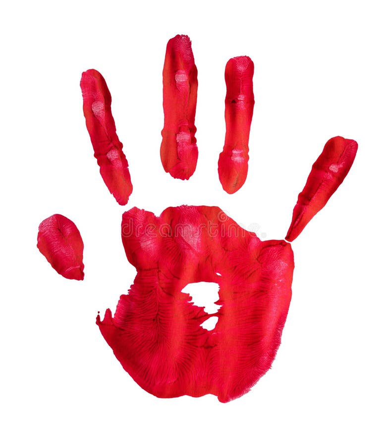 2,459 Hand Print Red Isolated White Background Photos - Free & Royalty ...