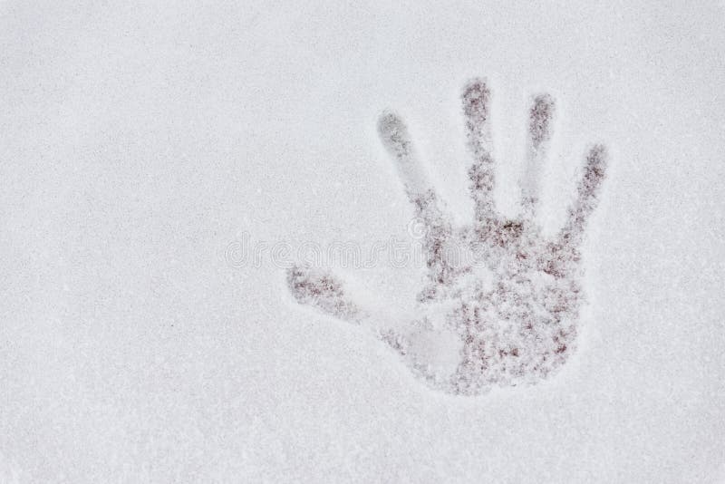 Hand Print Snow Floor Stock Photos - Free & Royalty-Free Stock Photos ...
