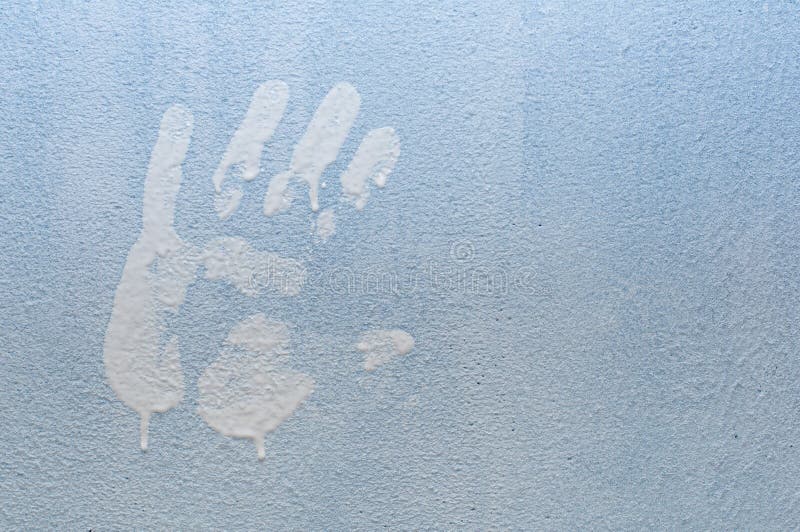 Chalk handprint stock image. Image of play, educate, driveway - 32457