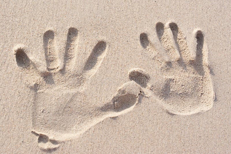 Hand prints stock photo. Image of abstract, palm, friendship - 4022940