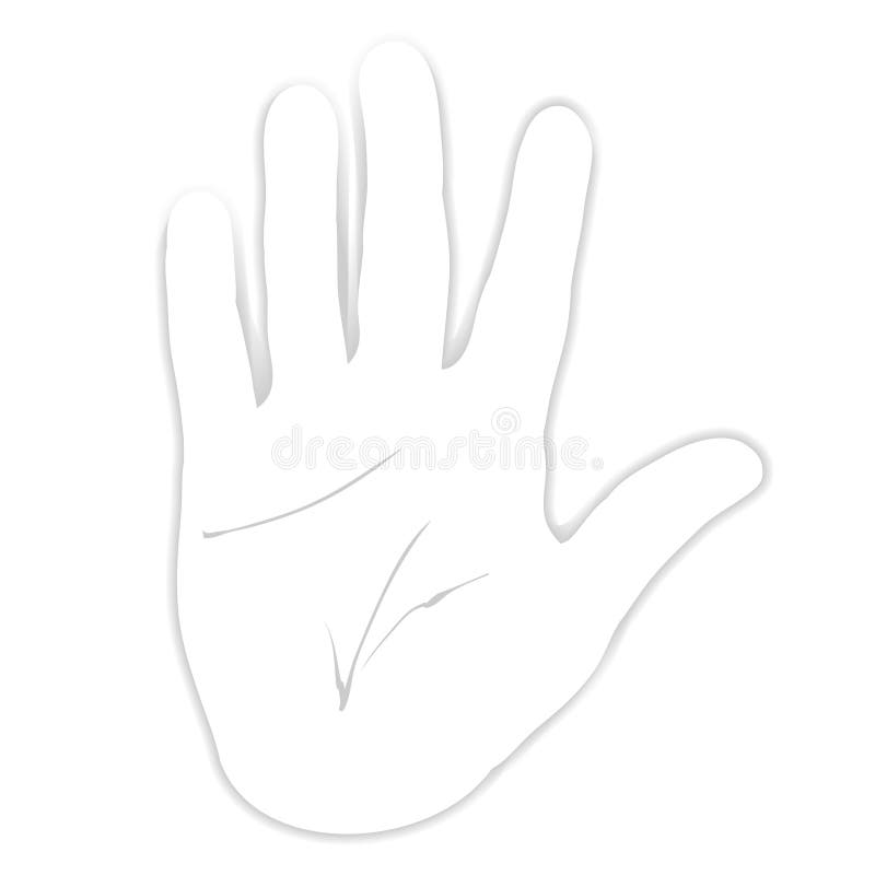 Hand prints stock illustration. Illustration of person - 34858865