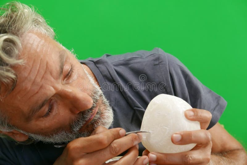 Carving alabaster stone stock photo. Image of butterfly - 196038270