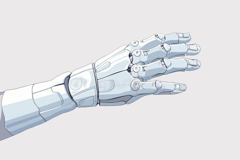 Hand Prosthetics Vector Flat Minimalistic Isolated Illustration Stock ...