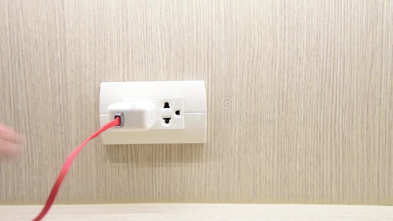 Hand Pull EV Charger from Smart Electric Charging Station. Peruse Stock ...