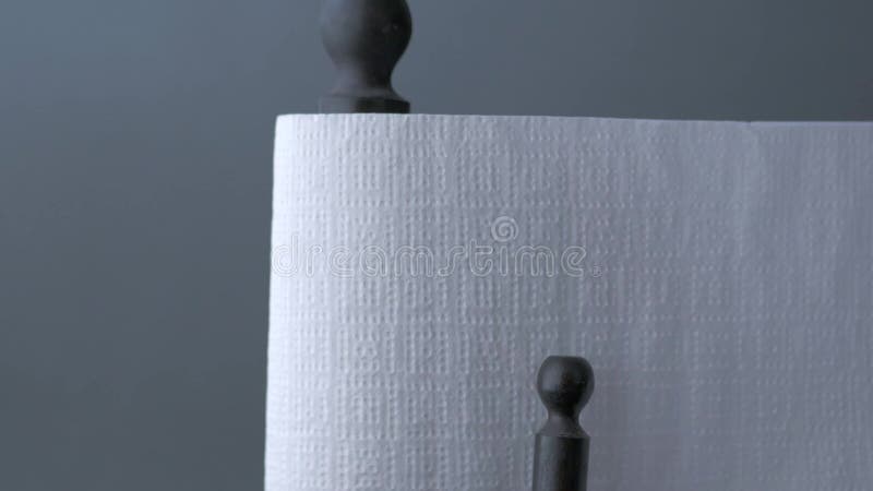 Hand Pull Out a Piece of Tissue from Tissue Paper Box Stock Video ...