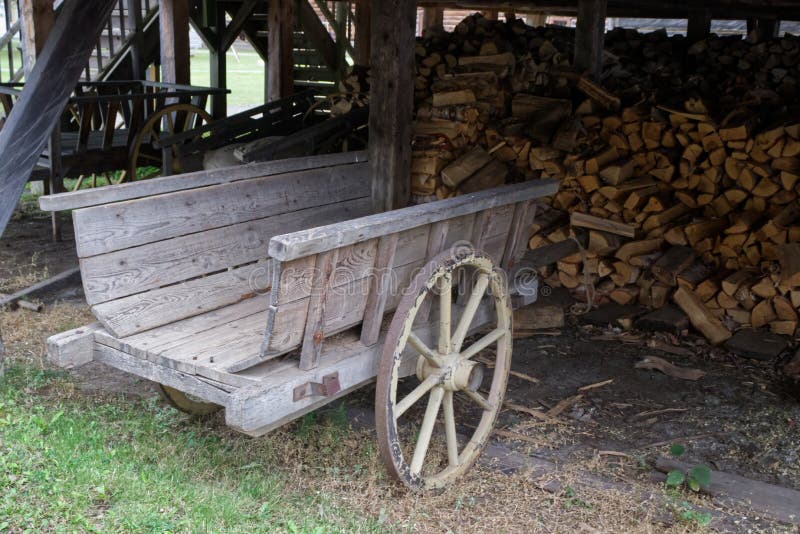 Hand Pulled Carts and Firewood To Fuel the Post, Fort William, Thunder ...