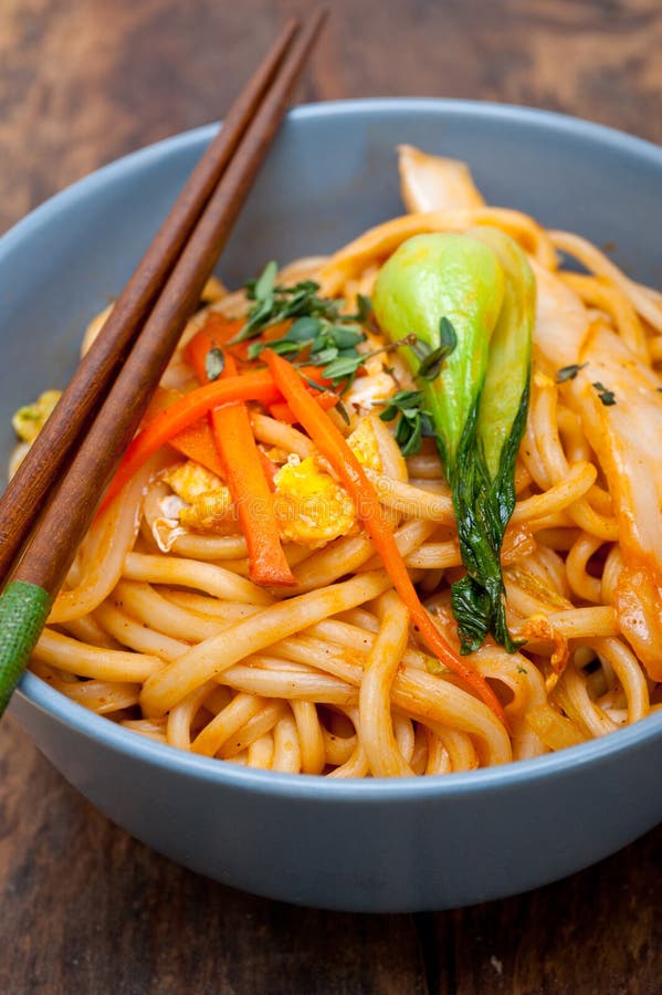 Hand pulled ramen noodles stock photo. Image of culture - 47997786