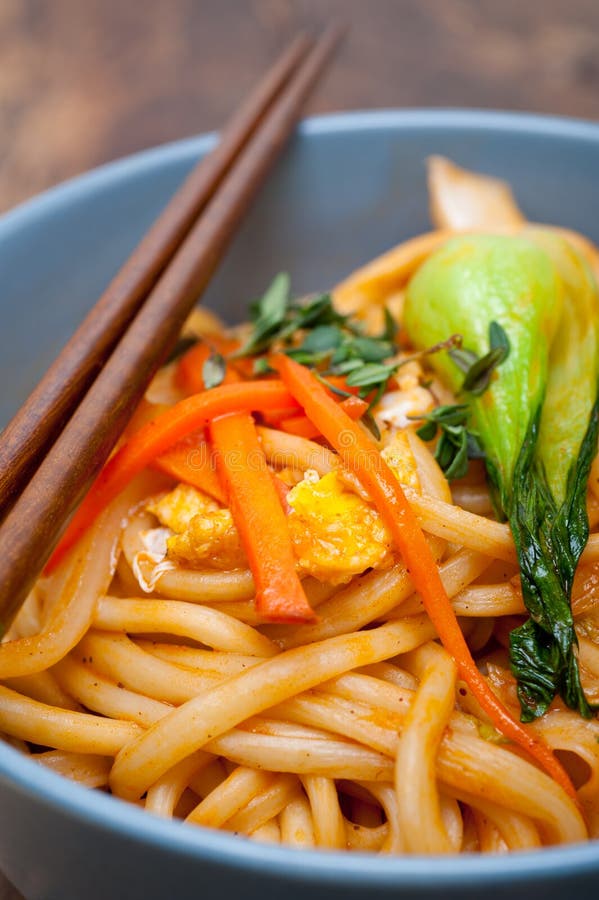 Hand pulled ramen noodles stock image. Image of diet - 48390989