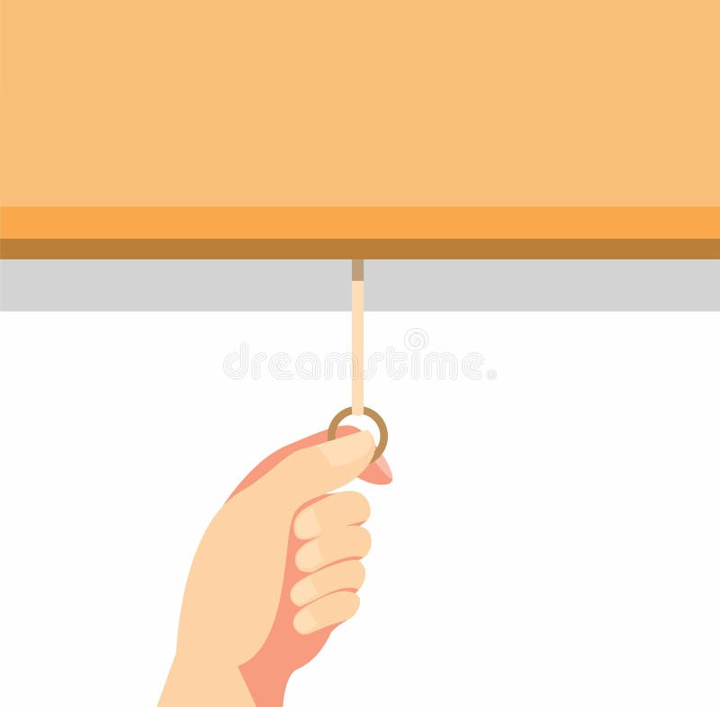 Hand Pulling Cord Stock Illustrations – 68 Hand Pulling Cord Stock ...