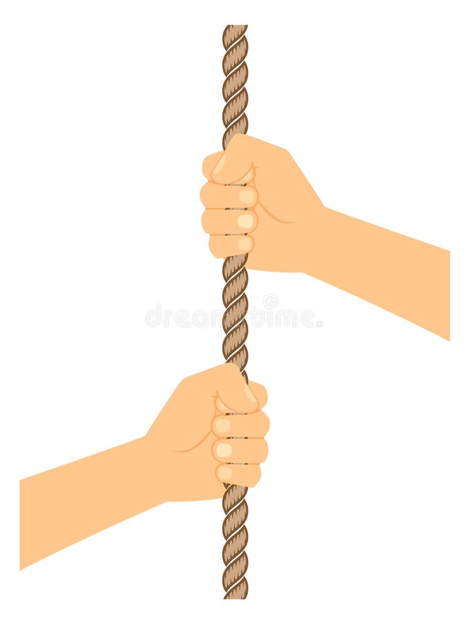 Hand pulling single hair stock illustration. Illustration of balding ...