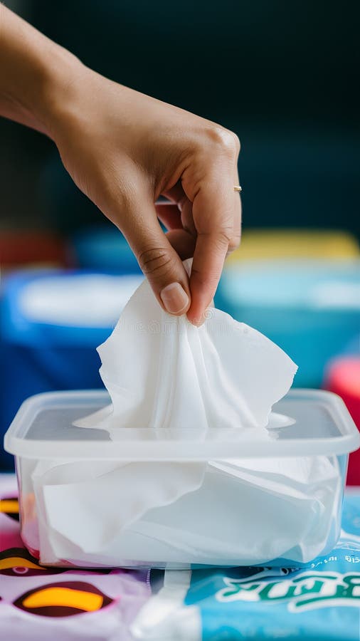 Hand Pulling Tissue Stock Illustrations – 349 Hand Pulling Tissue Stock ...