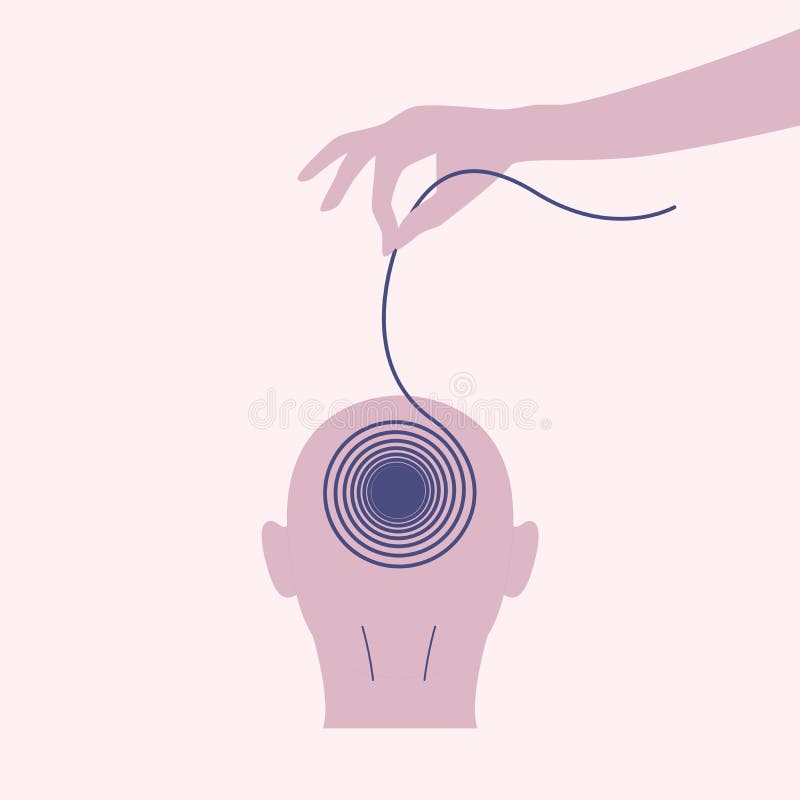 Untangle Thoughts Stock Illustrations – 83 Untangle Thoughts Stock ...