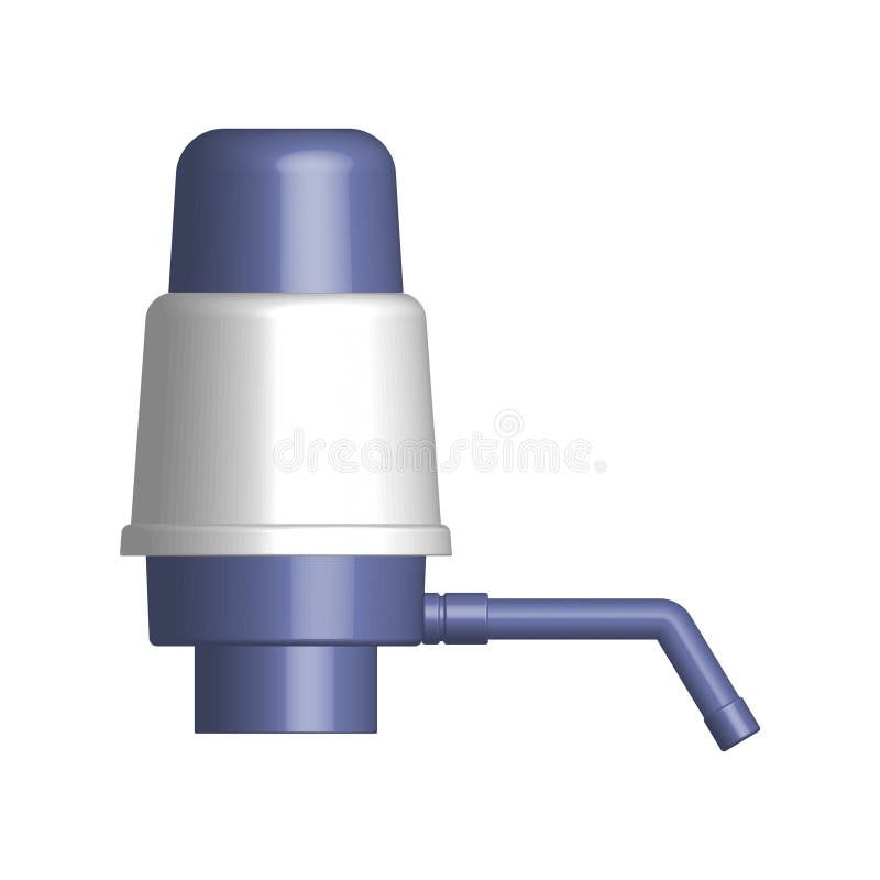 Water Cooler, 3D Vector Illustration, Front View Stock Vector ...