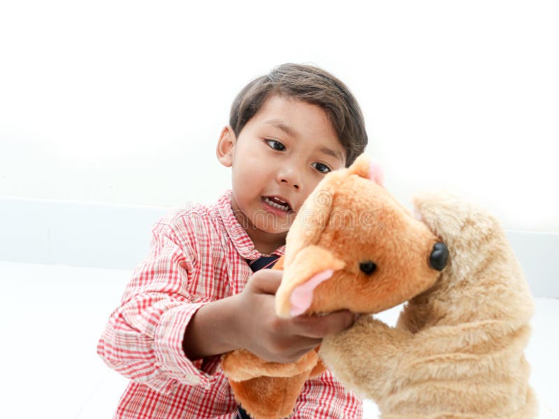 Hand puppet stock photo. Image of playful, leisure, isolated - 60773248