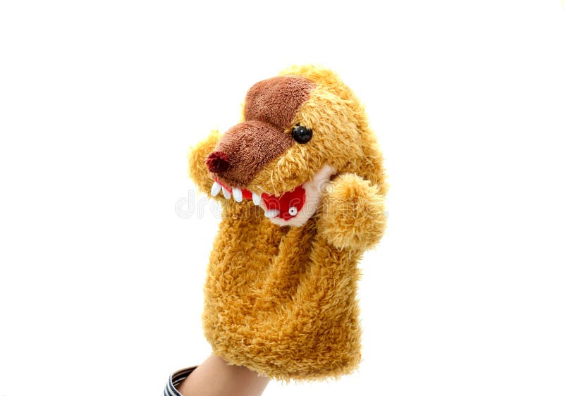 Hand puppet stock image. Image of activity, fantasy, animal - 60771113