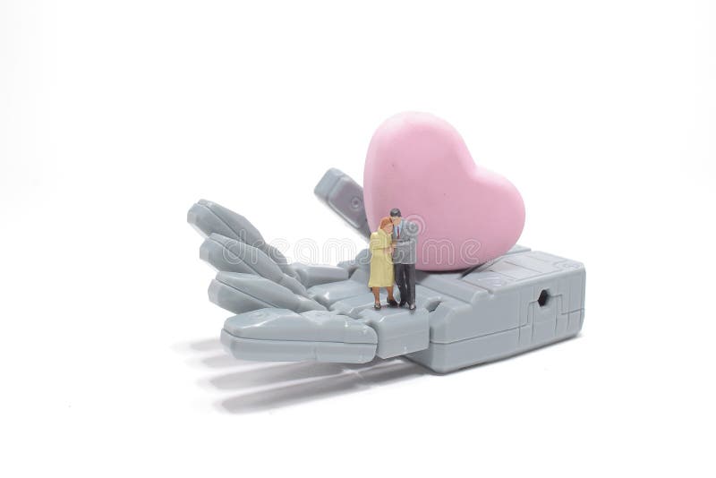 Puppet with heart stock photo. Image of childhood, child - 12665870