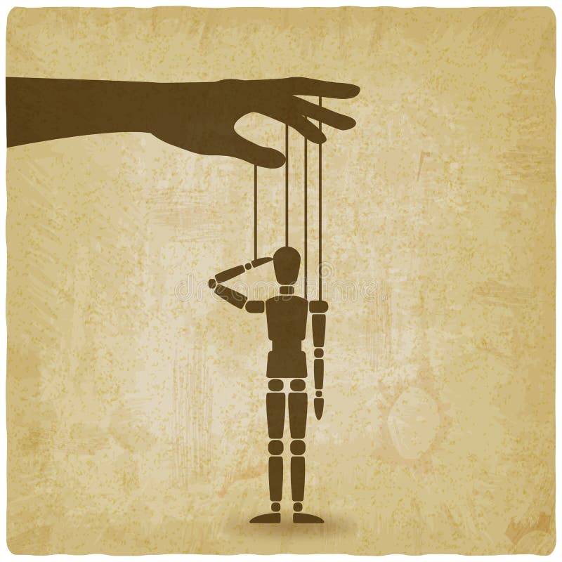 Silhouette Old Man Puppet Stock Illustrations – 55 Silhouette Old Man ...