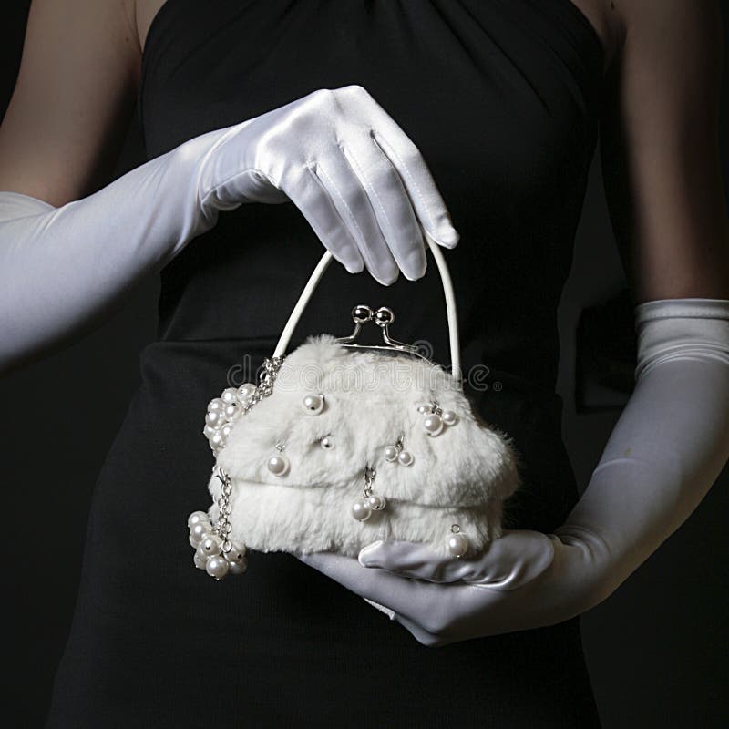 Hand with purse stock image. Image of fashion, purse - 13948607