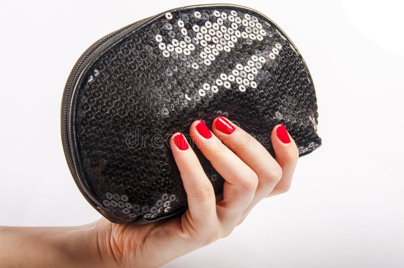 Hand and purse stock image. Image of buckle, beauty, hand - 35339225