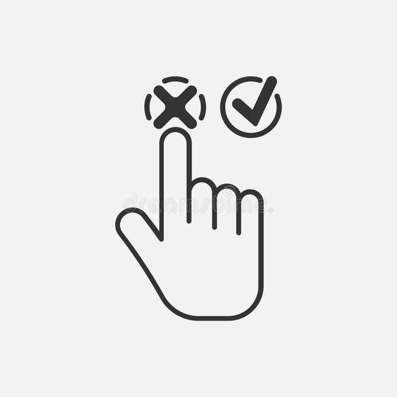 Cursor Hand Delete Button Stock Illustrations – 125 Cursor Hand Delete ...