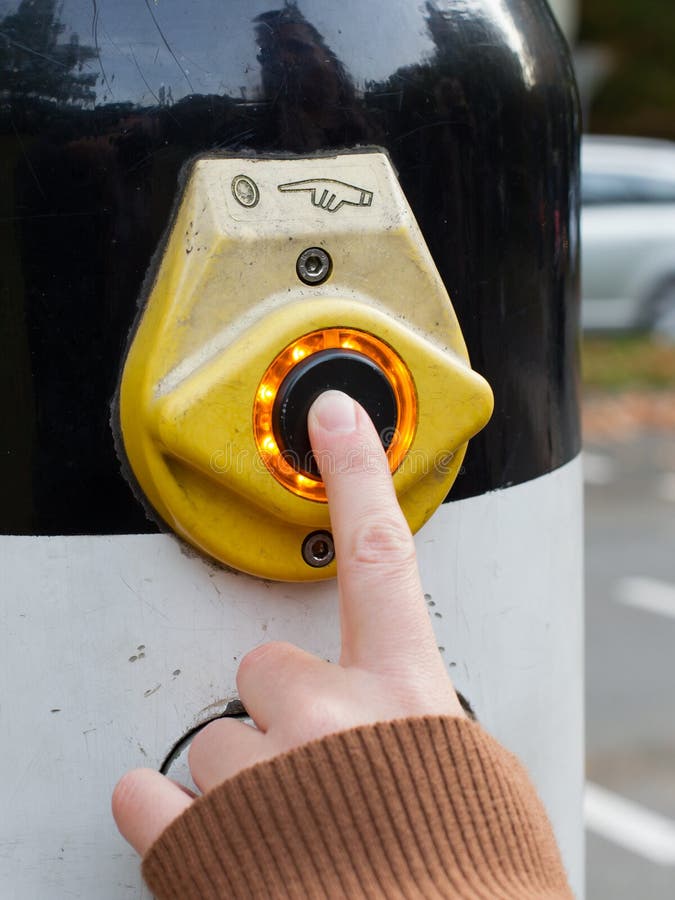 Hand Pushing Button for Traffic Light Stock Photo - Image of street ... Hand Pushing Button for Traffic Light Stock Photo - Image of street ...