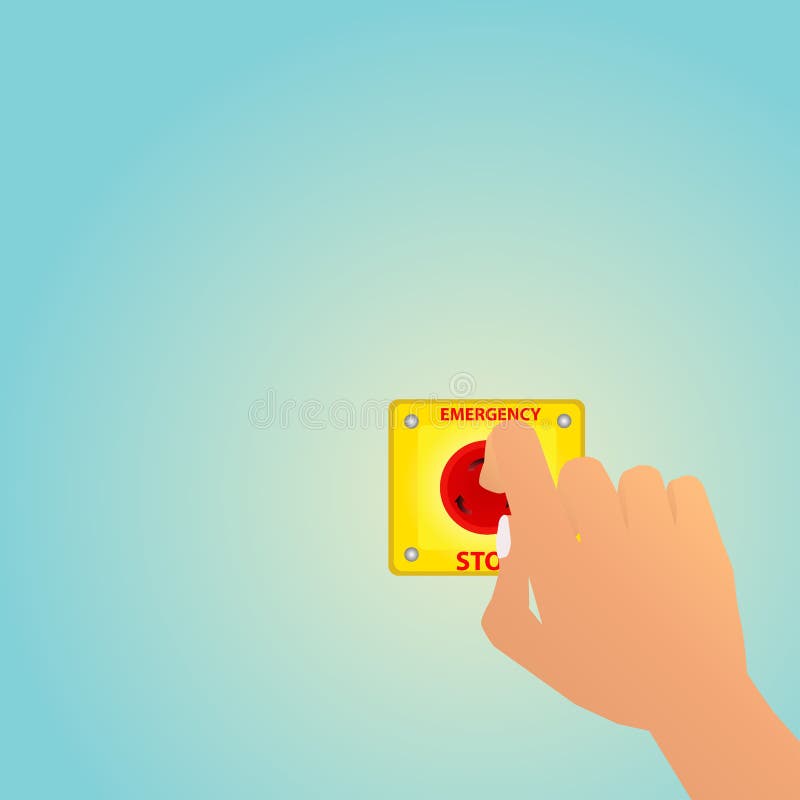 Emergency Stop Stock Illustrations – 3,832 Emergency Stop Stock ...