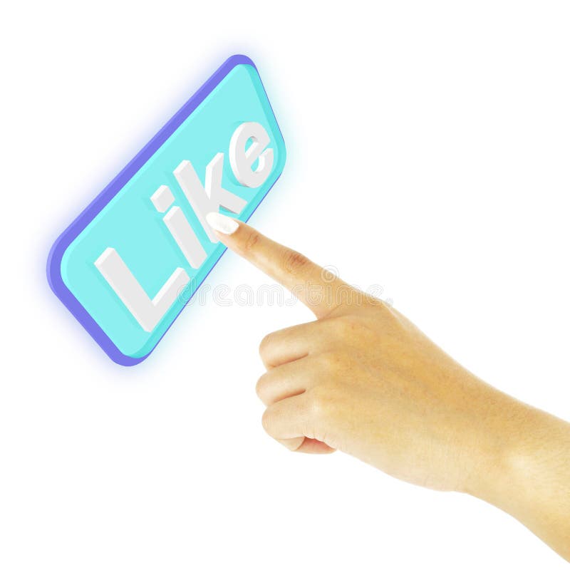 Keyboard Blue Like Button Stock Illustrations – 199 Keyboard Blue Like ...