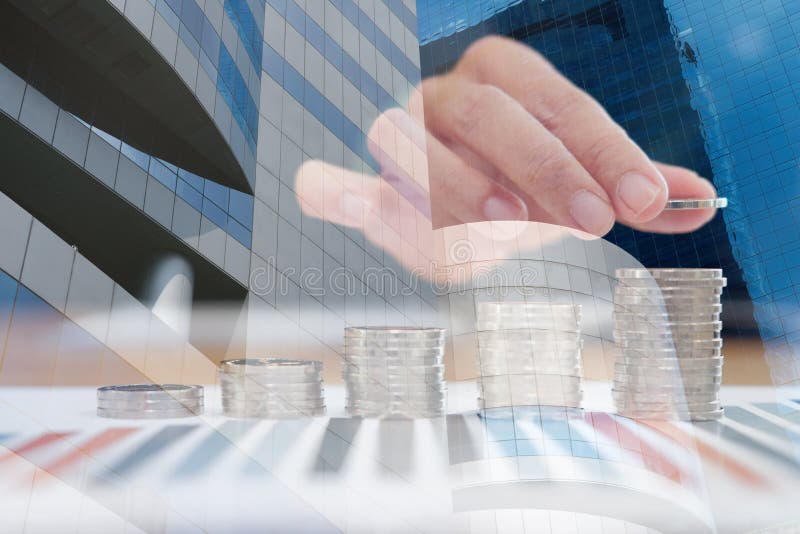 Hand Put Coin on Stack. Money Savings, Cash Deposit Concept Stock Image ... Hand Put Coin on Stack. Money Savings, Cash Deposit Concept Stock Image ...
