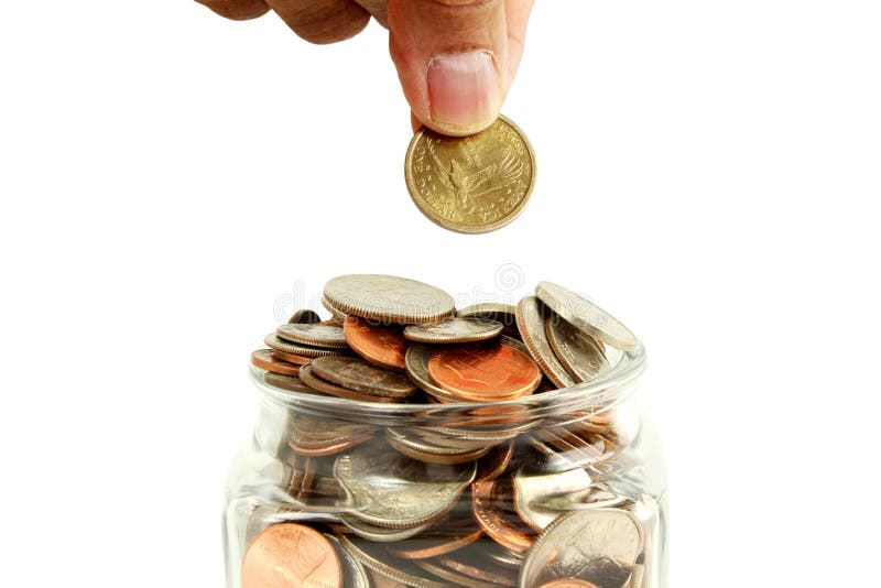 Us coin as background stock image. Image of investment - 67478617