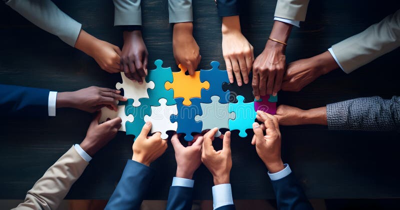 Hand Puzzles, Business Teamwork, Solving Jigsaw Puzzle, Business ...