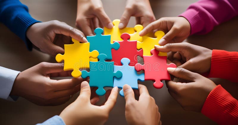 Hand Puzzles, Business Teamwork, Solving Jigsaw Puzzle, Business ...
