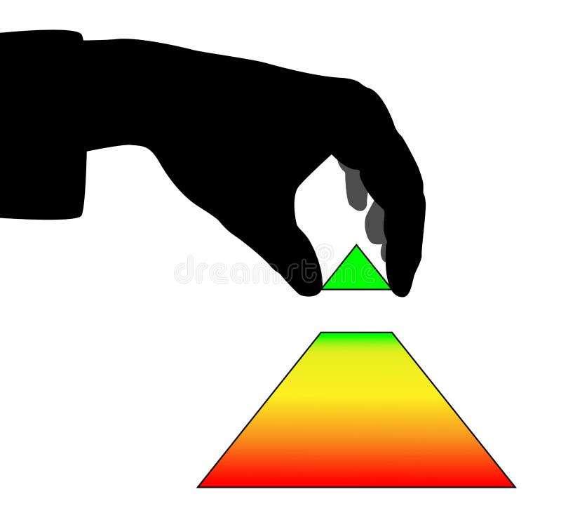 Pyramid Hand Stock Illustrations – 7,027 Pyramid Hand Stock ...