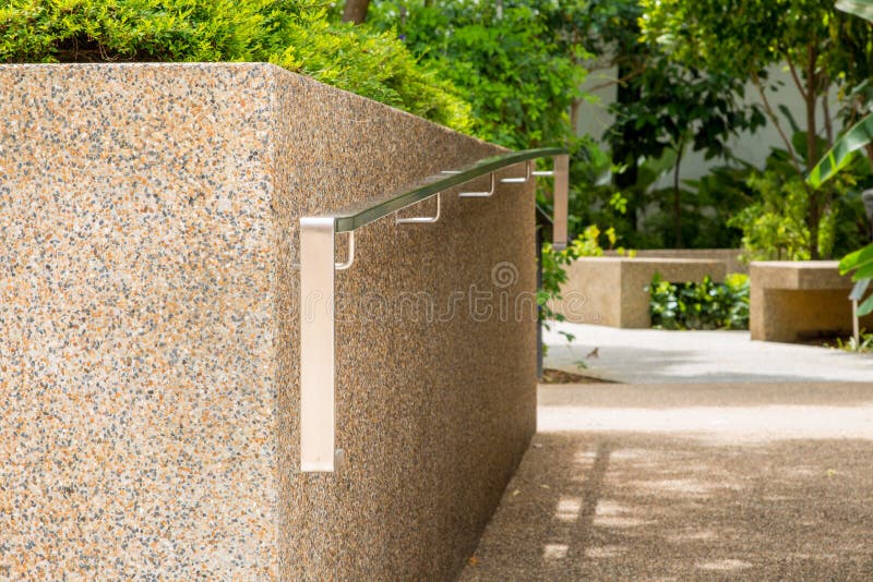 Hand on railing stock image. Image of architecture, metal - 116333543