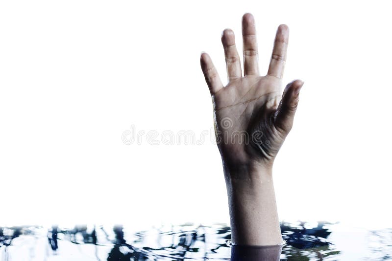 Hand Raising Above Water Stock Photos - Free & Royalty-Free Stock ...