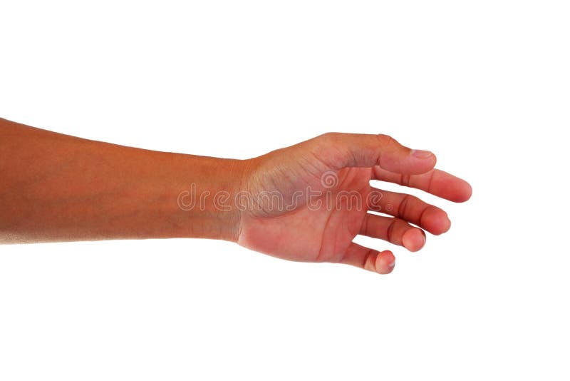 Hand is Reach Out for Catch Something Stock Image - Image of human ...
