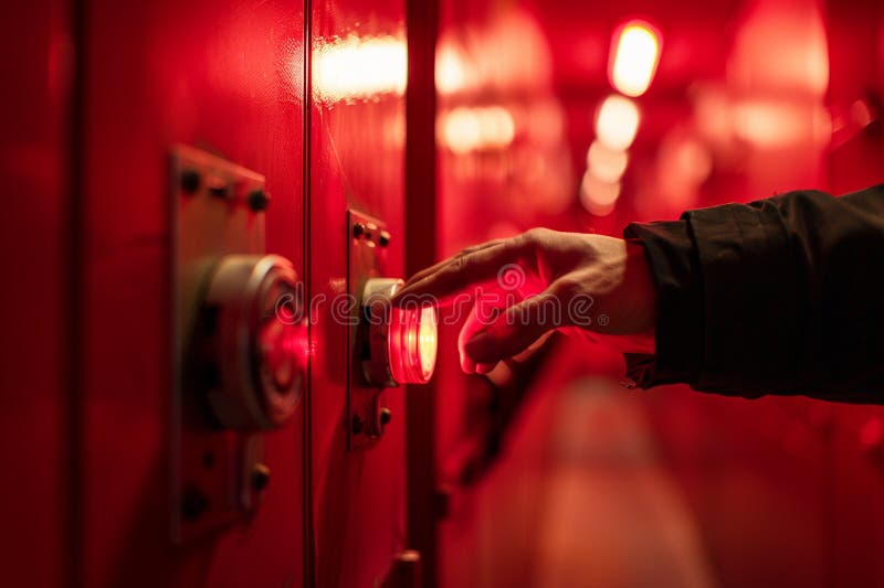 Red Warning Light Control Panel Stock Illustrations – 312 Red Warning ...