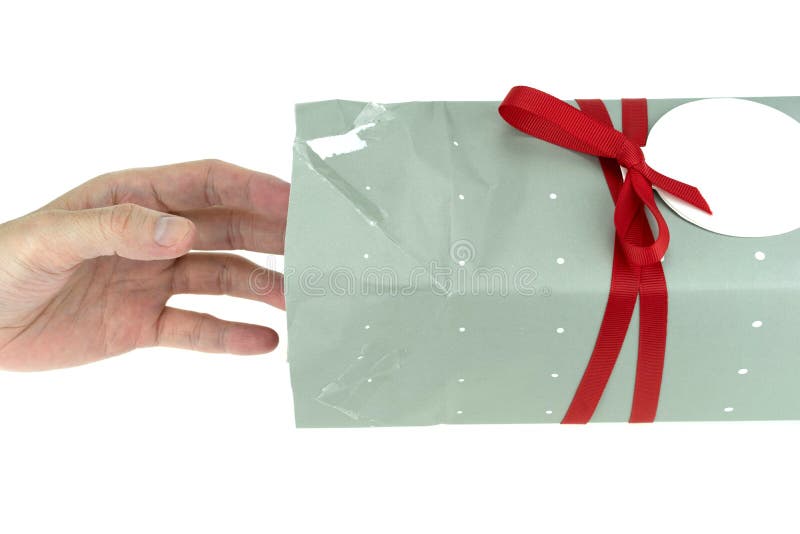 Reaching for gift box stock image. Image of people, innocent - 12152869