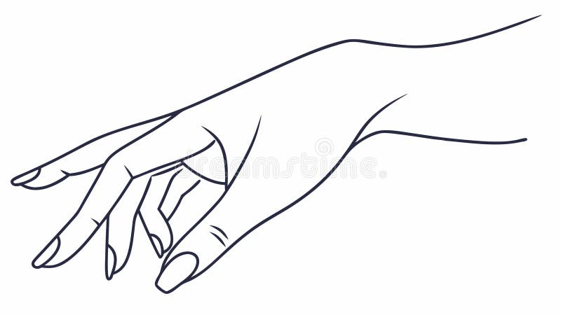 Hand Reaching Out Gesture Help Offer Illustration, Vector Design ...