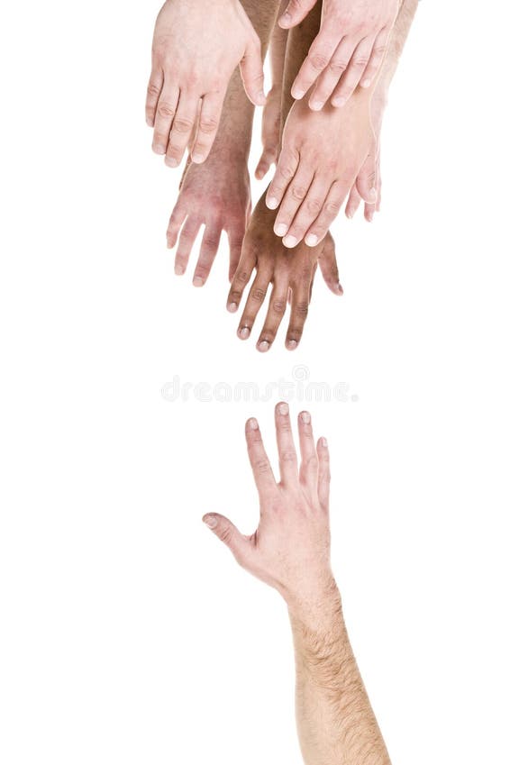 Hand reaching out for help stock photo. Image of communication - 14155394