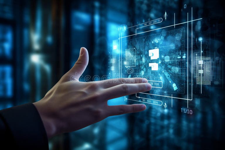 Interactive Touch Capabilities Stock Illustrations – 117 Interactive ...