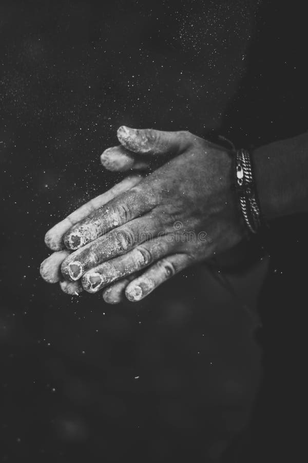 Hand ready to climb stock photo. Image of hand, background - 124410298