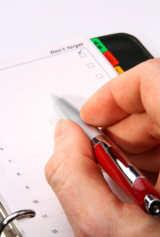 Writing Hand With Pen