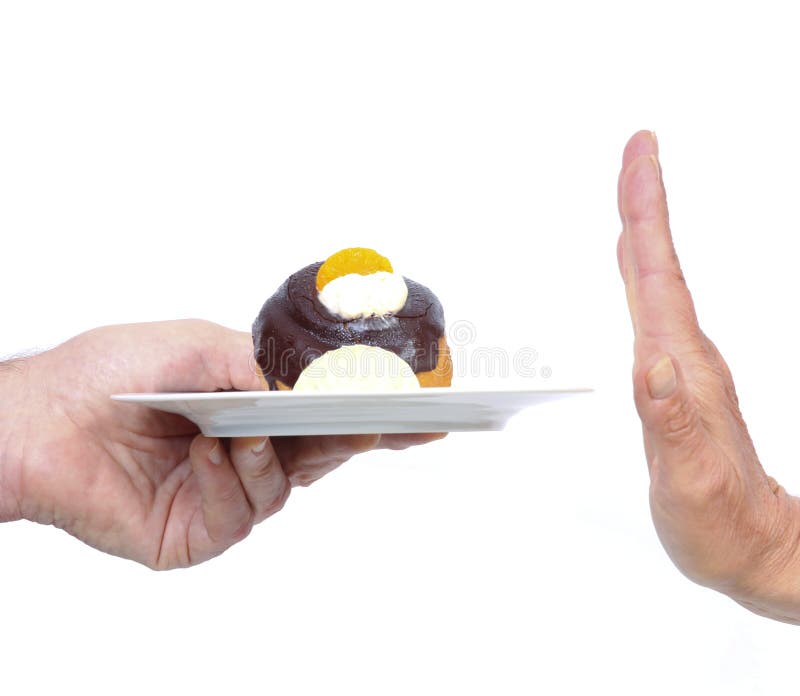 Not for me, thank you stock image. Image of delicious - 31422261