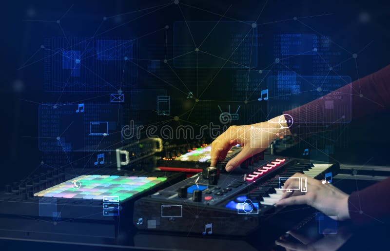 Hand Mixing Music on Midi Controller with Play Music and Multimedia ...